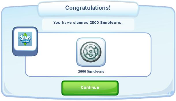 2,000 Free Simoleons for The Sims Social!!! - BeyondSims