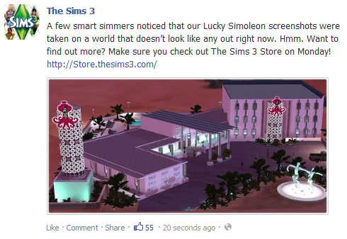 New Store World Being Announced Tomorrow - BeyondSims